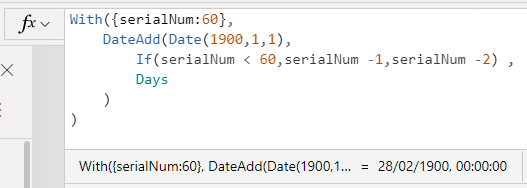 Power Apps Guide Dates How To Display Or Convert Excel Date Serial 